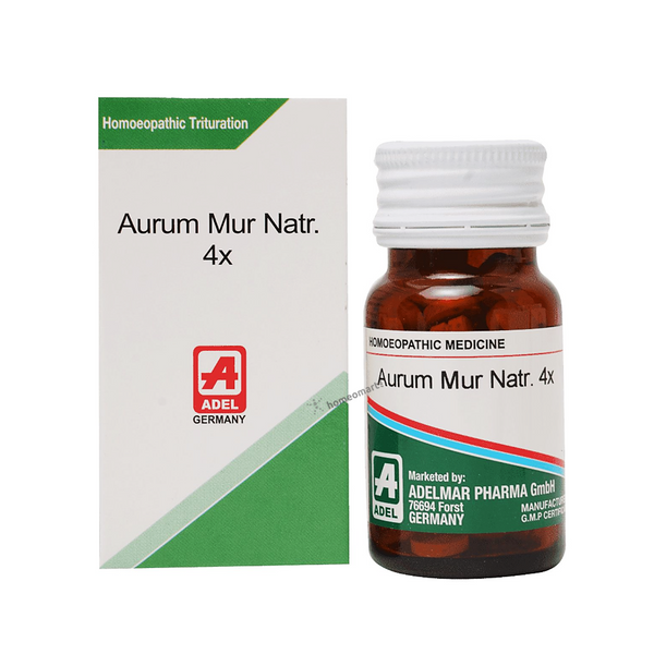 Aurum Mur Natronatum Trituration Tablet 4X, 6X – Homeomart