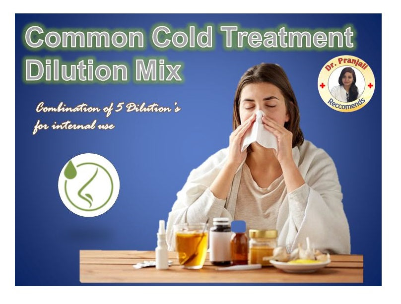 Homeopathy Common Cold Treatment, Dr Pranjali Dilution Mixture – Homeomart