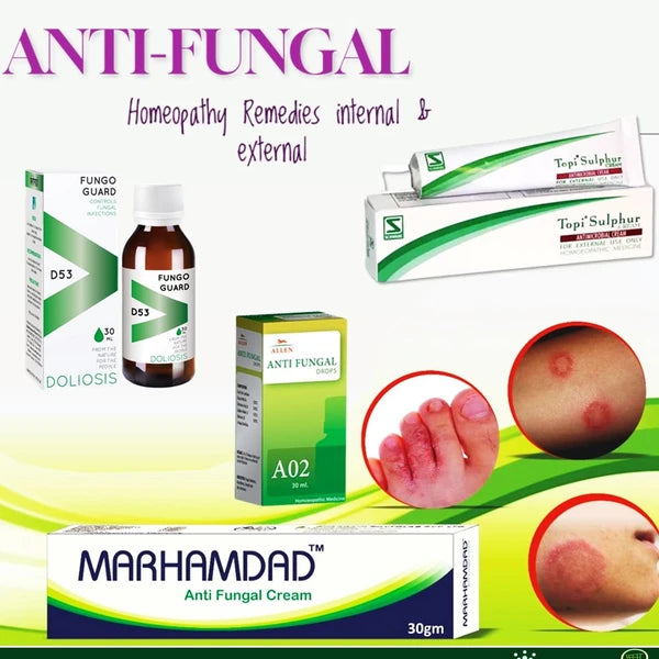 Buy Homeopathy Anti-Fungal Medicines - HomeoMart Collection – Homeomart