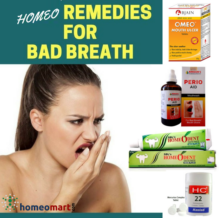 Homeopathy for Oral Health: Halitosis, Ulcers & More | HomeoMart ...