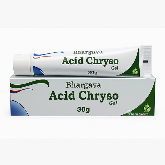 Bhargava Acid Chryso Gel for Eczema & Psoriasis Relief 10% Off – Homeomart