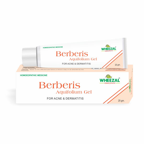 Wheezal Berberis Aquifolium Cream & Gel – Acne & Pigmentation Relief ...