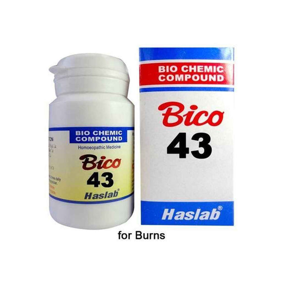 Bico-43 Biochemic Compound for Burns - Heal Naturally with Haslab ...
