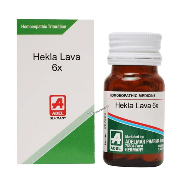 German Hekla Lava Homeopathy Trituration Tablets 3X, 6X | Homeomart