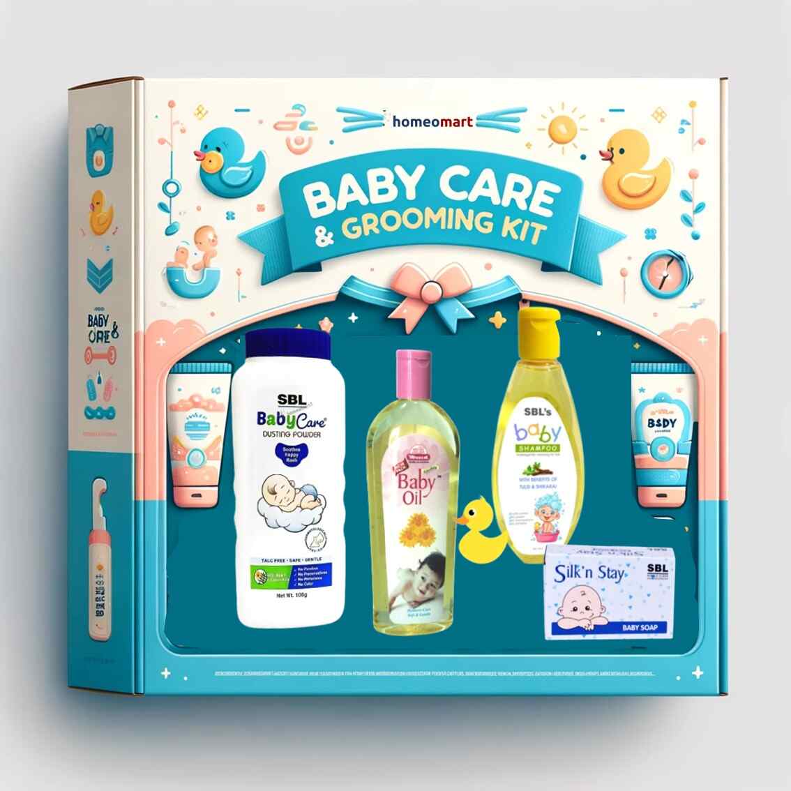 Homeopathic Baby Care Kit with Neem, Tulsi & Calendula | Homeomart