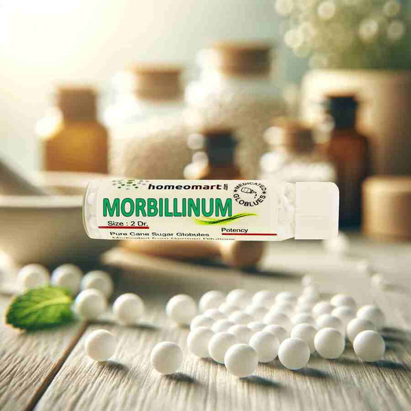 Morbillinum Homeopathic 2 Dr Medicated Pills 6c, 30c, 200c, 1M – Homeomart