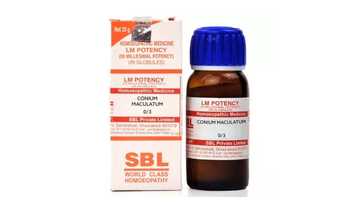 Homeopathy Conium maculatum LM Potency Dilution – Homeomart