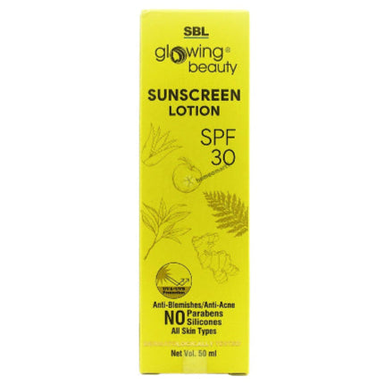 SBL Glowing Beauty Sunscreen Lotion SPF 30 | Protect & Nourish Your ...