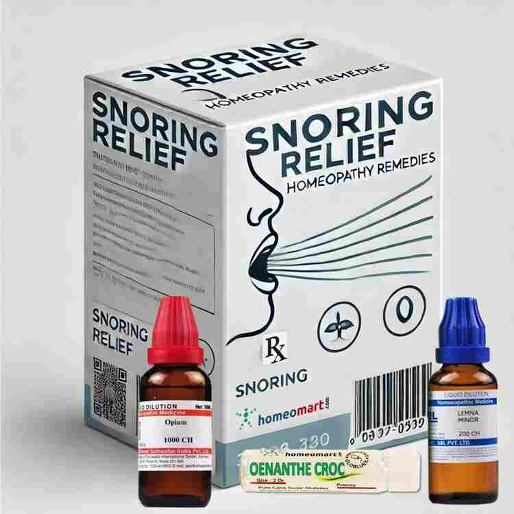 How to Stop Snoring Naturally | Homeopathy Remedies That Work – Homeomart