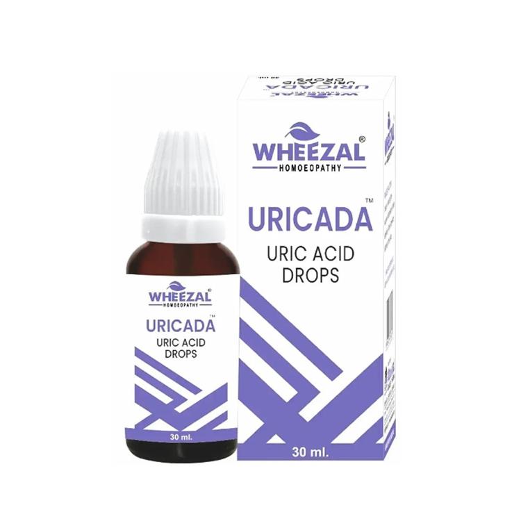 Buy Wheezal Uricada Drops for Uric Acid Management & Joint Health ...