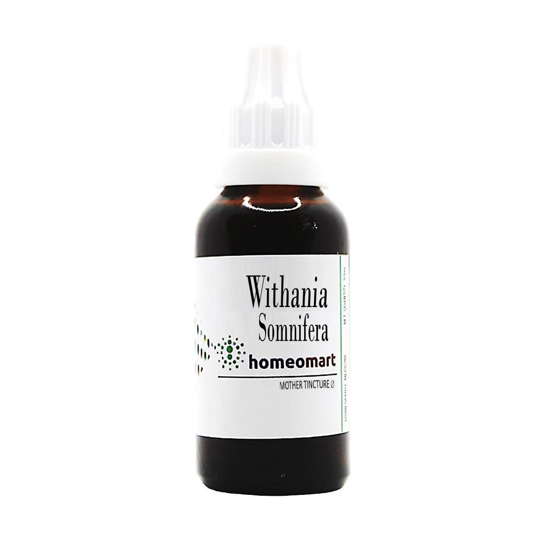 Withania Somnifera Homeopathy Mother Tincture Q. Buy Online – Homeomart