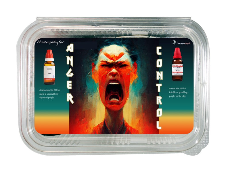 Top Homeopathy Medicines list for Anger, Short Temper Control – Homeomart