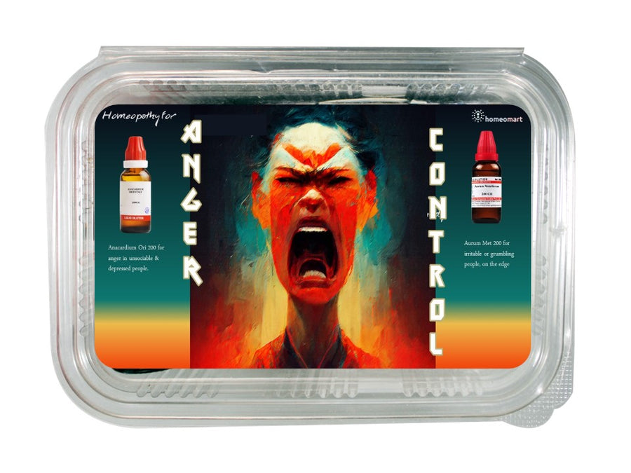 Top Homeopathy Medicines list for Anger, Short Temper Control – Homeomart