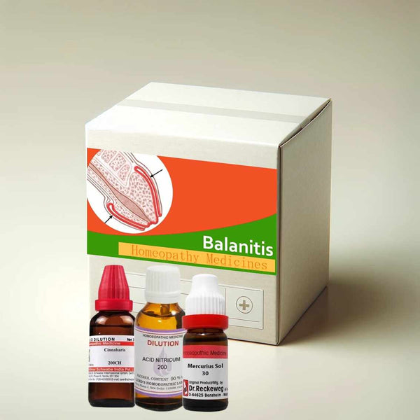 Homeopathic Medicines for Balanitis - Cinnabaris, Merc Sol, Nitric Acid ...