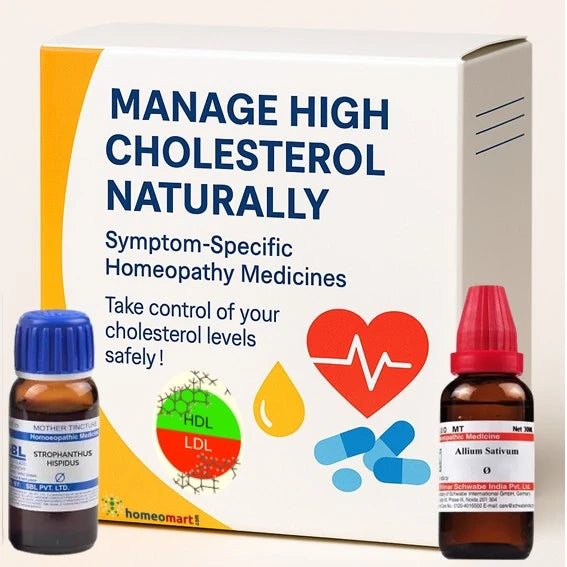 Top 18 Homeopathic Medicines to Manage High Cholesterol Naturally – By – Homeomart