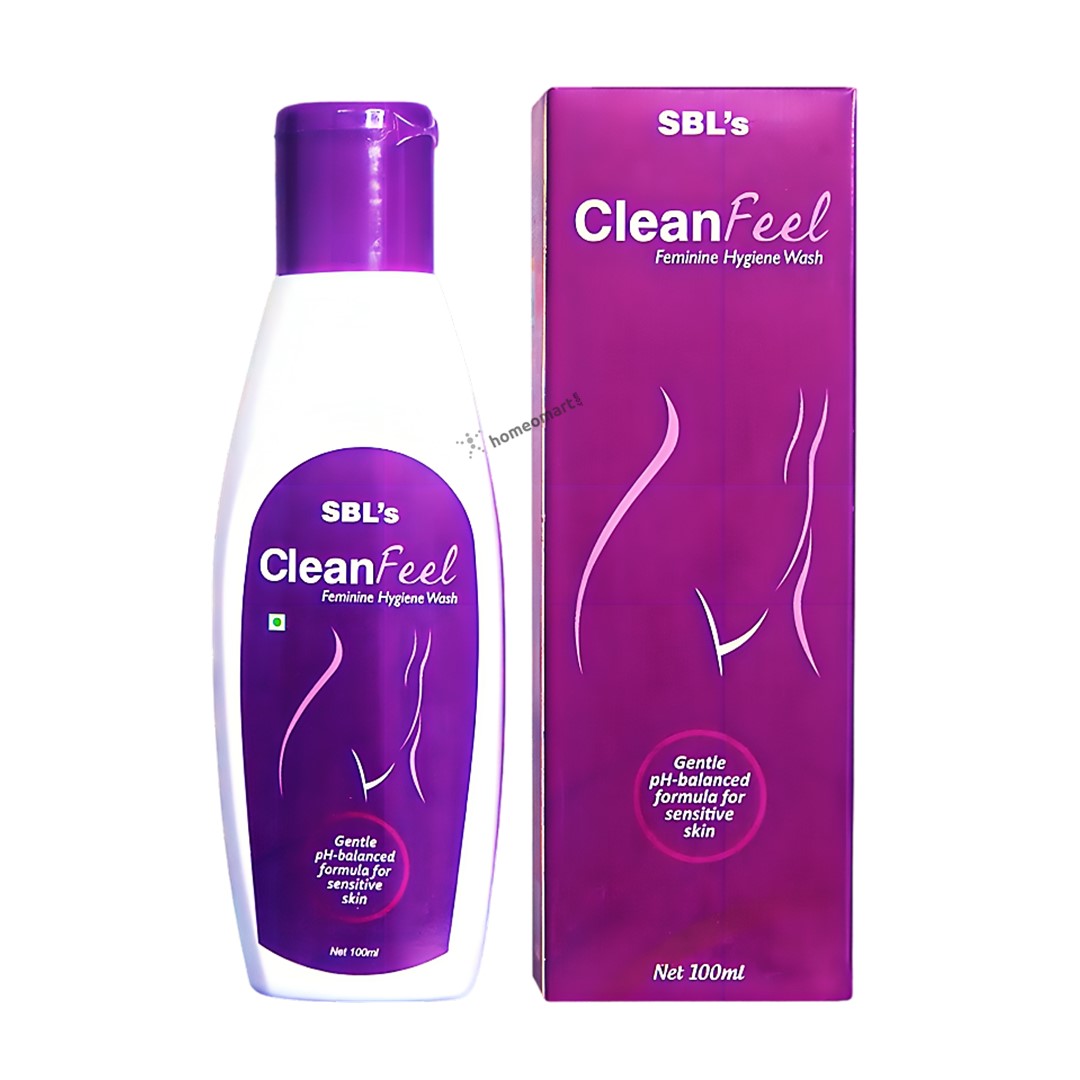 SBL Clean Feel Feminine Hygiene Wash with Calendula, and Boswellia ...
