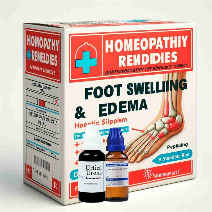 Buy Homeopathic Medicine for Foot Swelling & Edema Online | HomeoMart ...