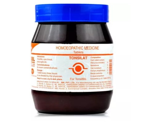 SBL Tonsilat Tablets for tonsillitis, sore throat, pharyngitis – Homeomart