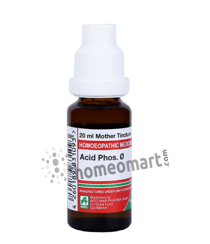 German Acid phos (Acidum Phosphoricum) Mother Tincture Q – Homeomart