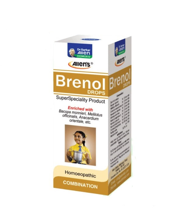 Allen's Brenol Drops | Homeopathic Memory Booster for Children – Homeomart