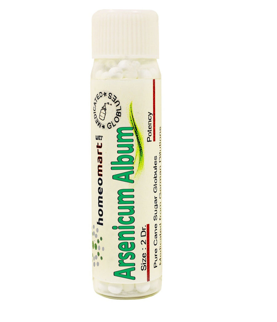 Arsenicum Album 2 Dram Homeopathy Pills 6C, 30C, 200C, 1M, 10M, 50M, CM ...