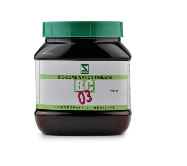 Schwabe Biocombination 3 (BC3) tablets for Colic, Constipation – Homeomart