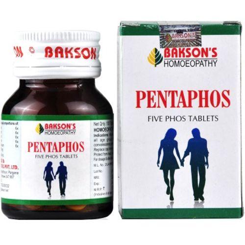 Bakson Pentaphos Five Phos Tablets for Wholesome Strength – Homeomart