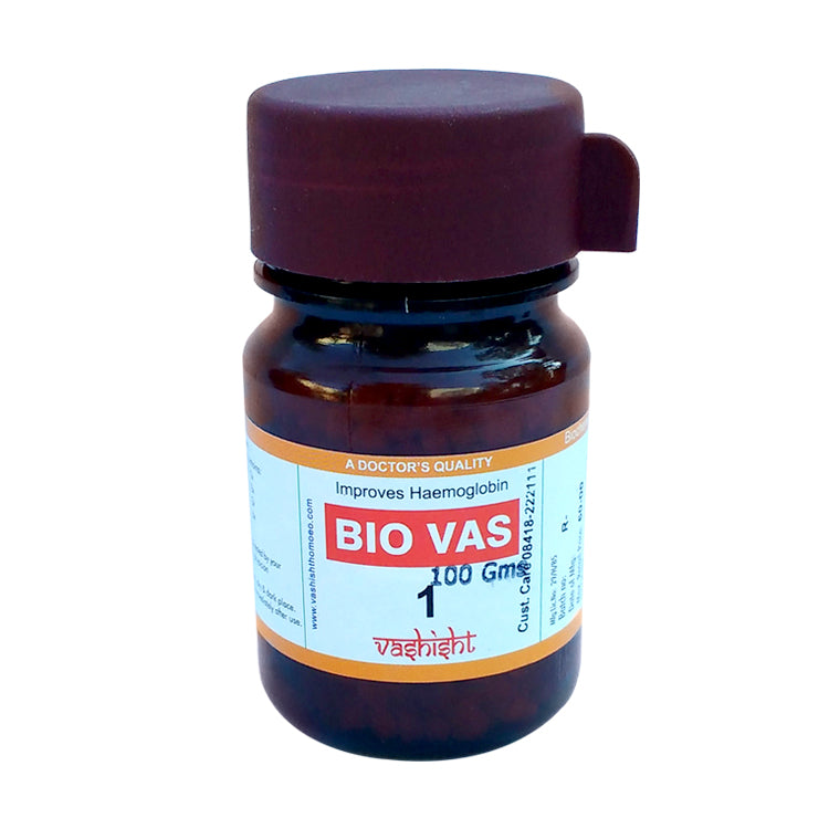 Dr.Vashisht Biocombination Bio Vas 1 (BC1) Homeopathy Remedy for Anemi ...