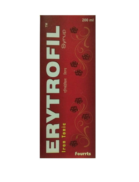 Fourrts Erytrofil Syrup for Iron deficiency, Homeopathy haematinic ...