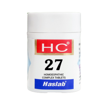 Haslab Homeopathy HC 27 Uva Ursi Homeopathy Complex Tablets. – Homeomart