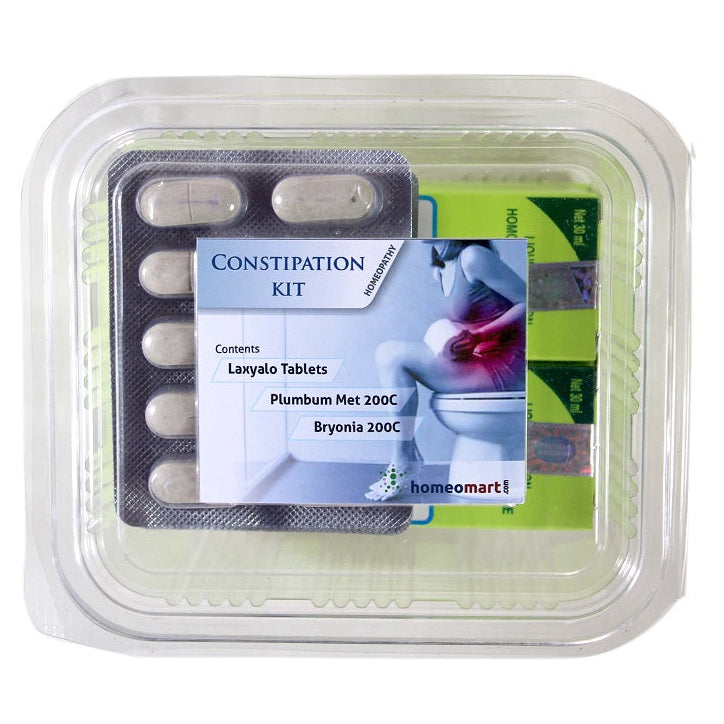 Homeopathy Constipation Treatment Kit - Alumina & Plumbum Met | Natural ...