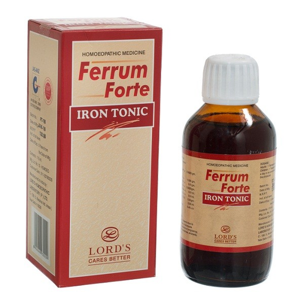 Buy Lord’s Ferrum Forte for Iron Deficiency. – Homeomart