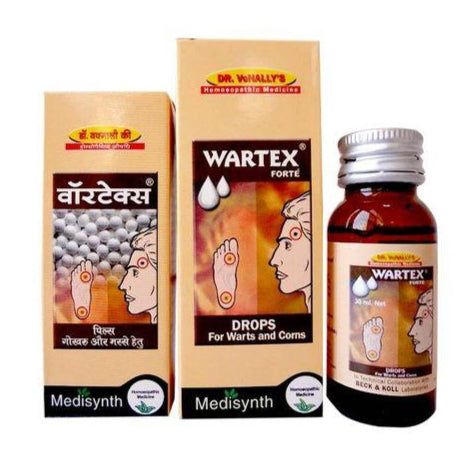 Medisynth Wartex Forte Drops - Effective, Painless Wart & Corn ...