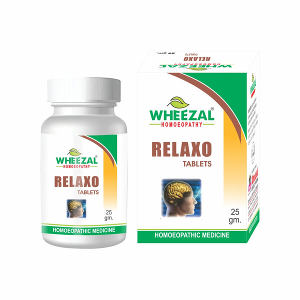 Wheezal Relaxo Tablet Homeopathy Medicine for Insomnia, Sleeplessness ...