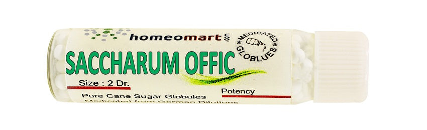 Saccharum Off Homeopathy 2 dram medicated Pills 6c, 30c, 200c, 1M ...