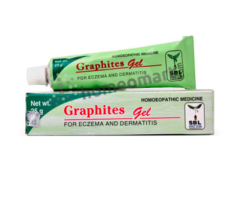 Buy SBL Graphites Gel for Eczema, dry skin, rashes & dermatitis – Homeomart