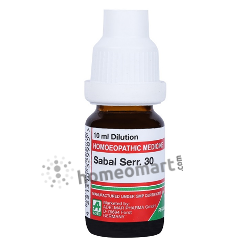 German Sabal Serrulata Dilution 6C, 30C, 200C, 1M, 10M Potency – Homeomart