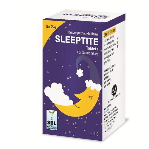 SBL Sleeptite Homeopathy Tablets for Insomnia, Anxiety & Better Sleep ...