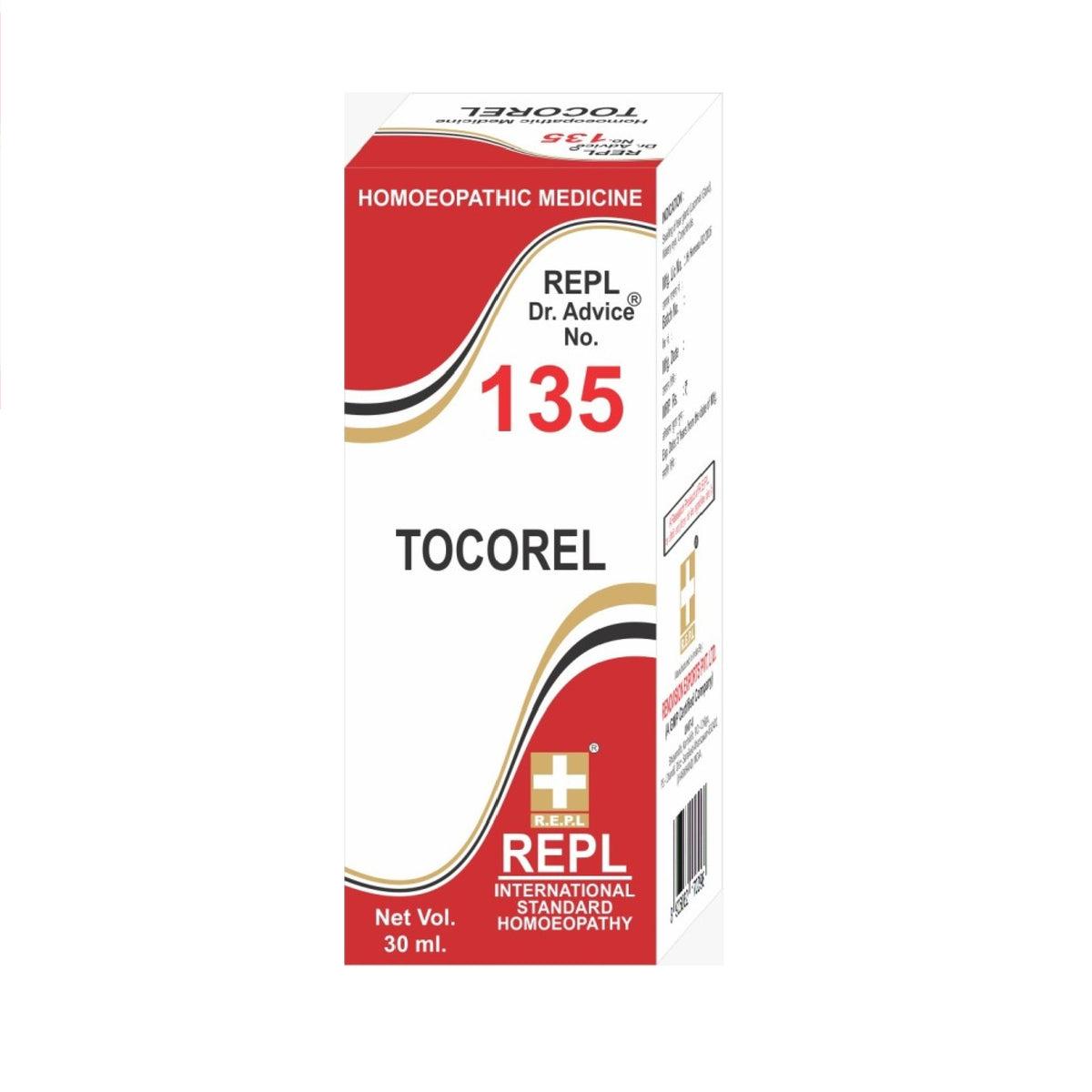 REPL Dr. Advice No. 135 Homeopathy drops for Swelling of tear gland ...
