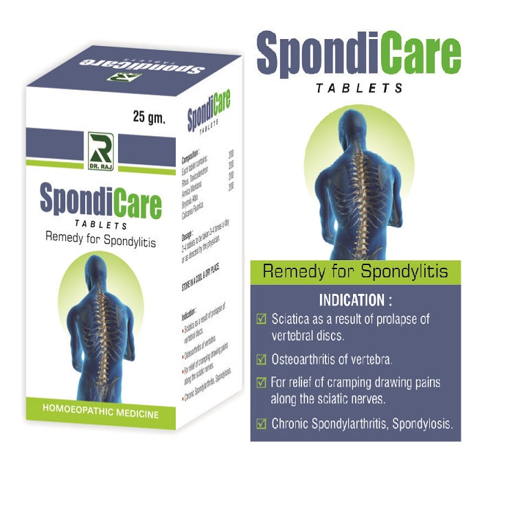 Buy Dr. Raj Spondi Care Tablets – Joint & Back Pain Relief Naturally ...
