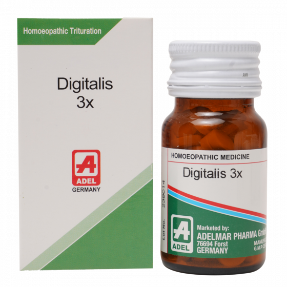 Digitalis Purpurea Trituration 3x, 6x Tablets – Homeomart