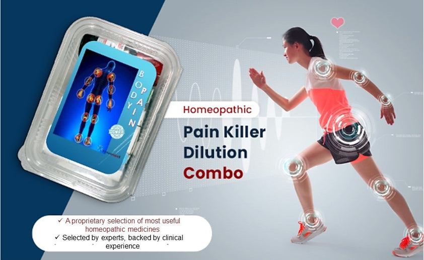 Buy Homeopathy Pain Killer Kit for body pain, arthritis, sciatica ...