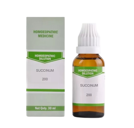 Succinum Homeopathy Dilution 6C, 30C, 200C, 1M, 10M, 30/100ml – Homeomart